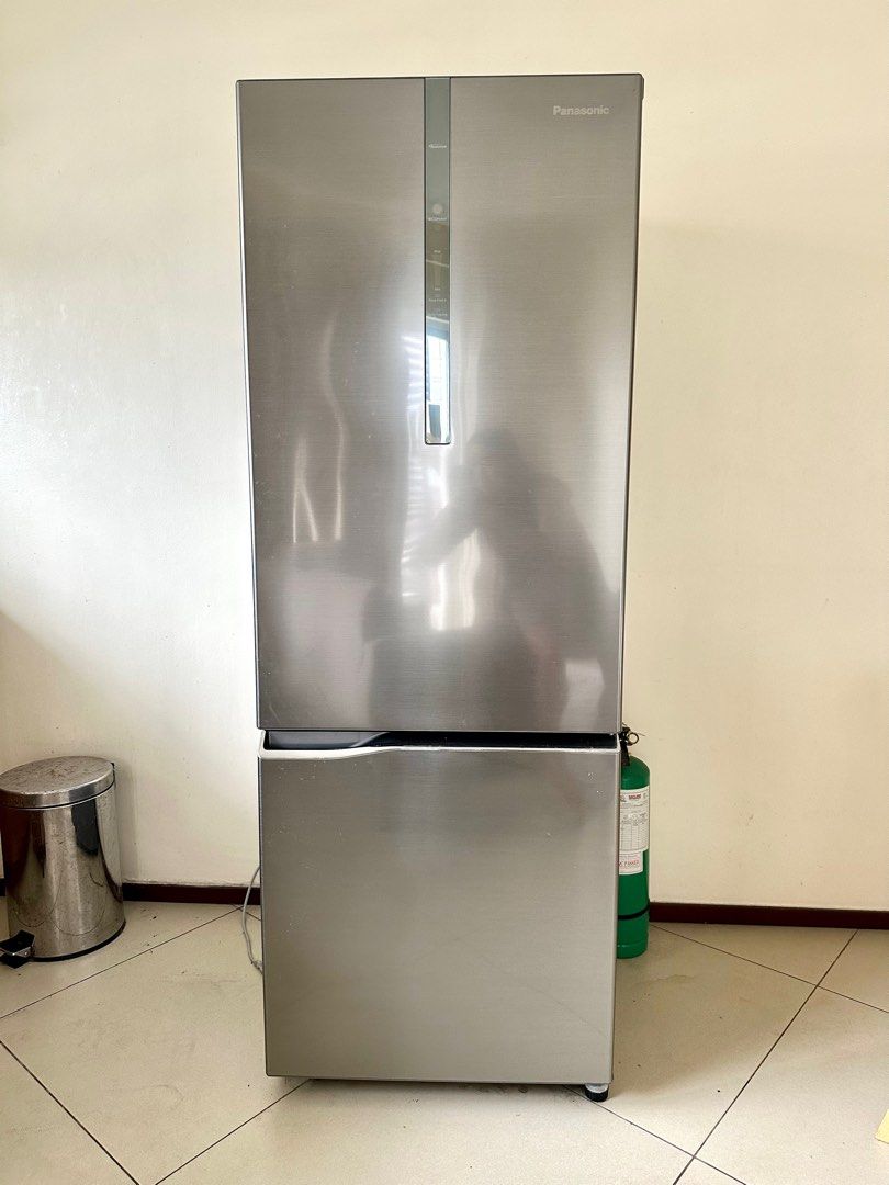 Panasonic 10.2 cu. ft. Two Door Bottom Freezer No Frost Inverter ...