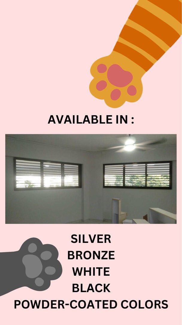 Pet friendly window grille/pet friendly/cat friendly window grille/cat ...