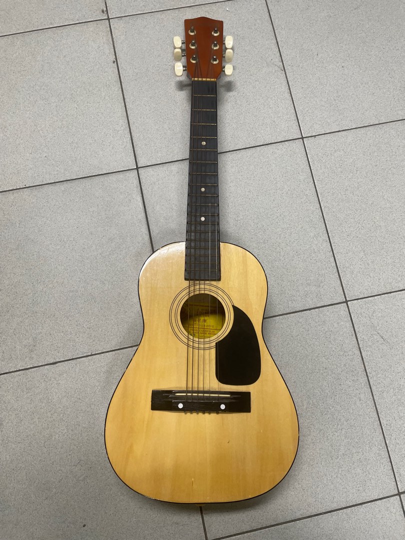 Plum Blossom Acoustic Guitar, Hobbies & Toys, Music & Media, Musical ...