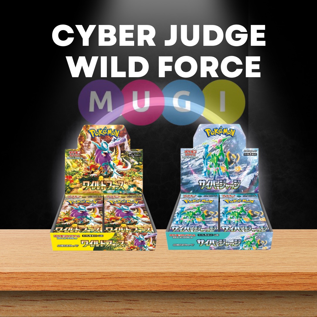 Pokemon Japan Wild Force Cyber Judge Booster box, Hobbies & Toys, Toys ...