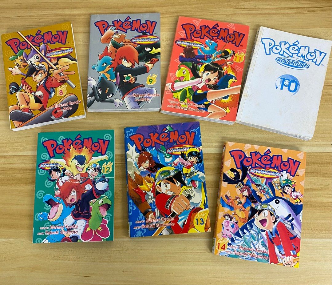 Pokémon Adventures Comic Books (43 books), Hobbies & Toys, Books ...