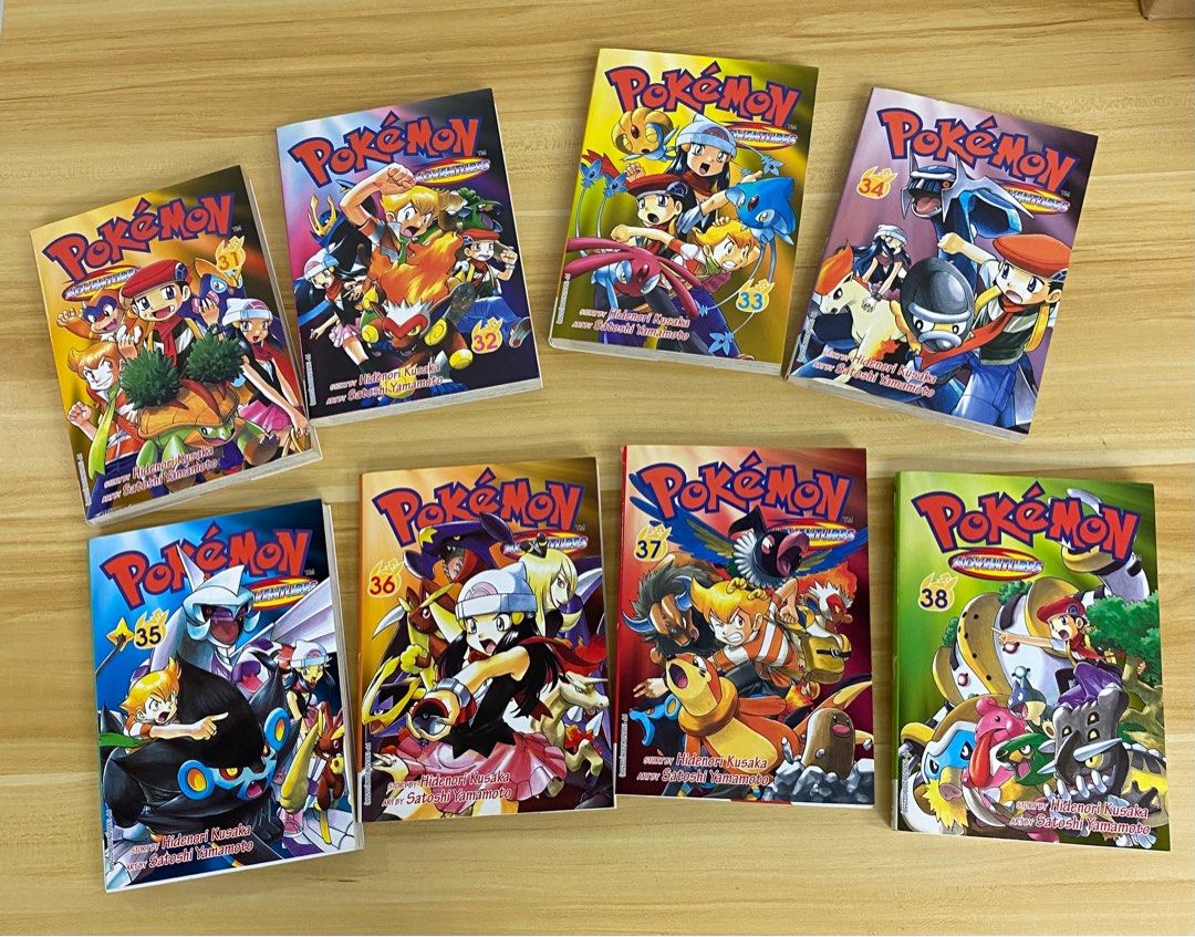 Pokémon Adventures Comic Books (43 books), Hobbies & Toys, Books ...
