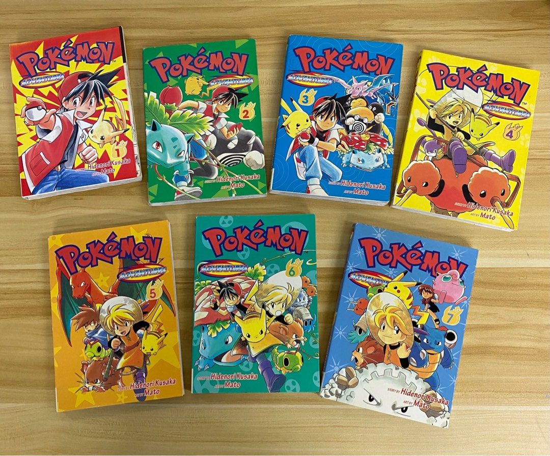 Pokémon Adventures Comic Books (43 books), Hobbies & Toys, Books ...