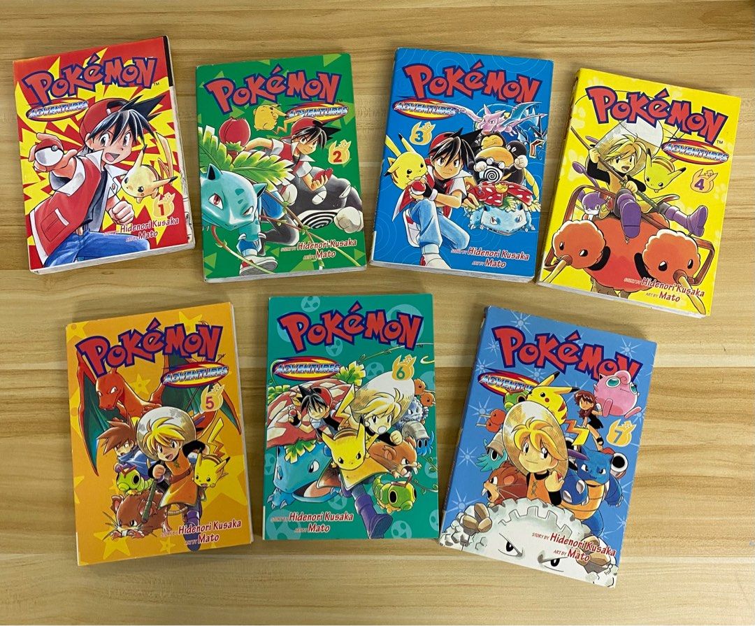 Pokémon Adventures Comic Books (43 books), Hobbies & Toys, Books ...