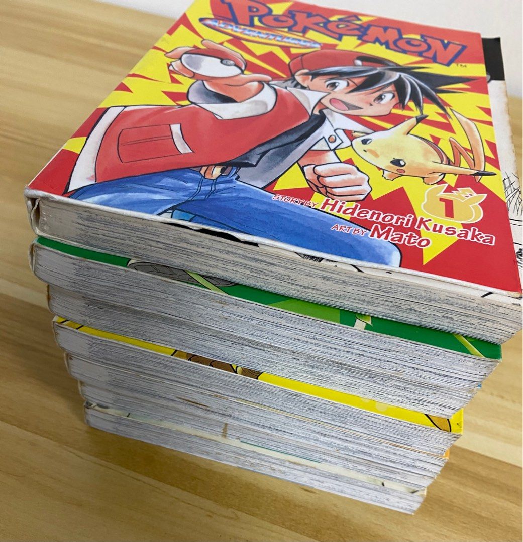 Pokémon Adventures Comic Books (43 books), Hobbies & Toys, Books ...