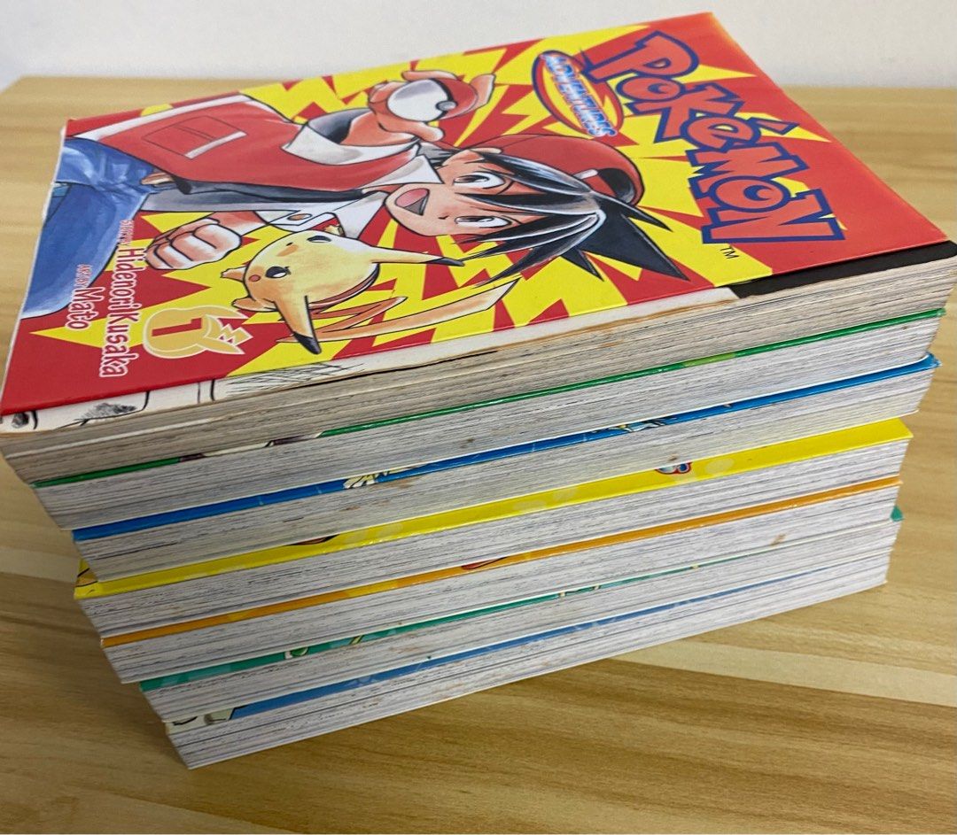 Pokémon Adventures Comic Books (43 books), Hobbies & Toys, Books ...