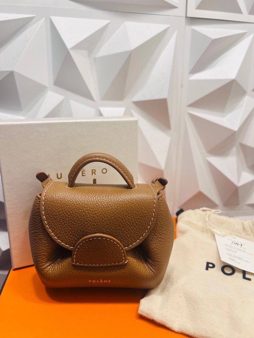 polene micro tan , Luxury, Bags & Wallets on Carousell