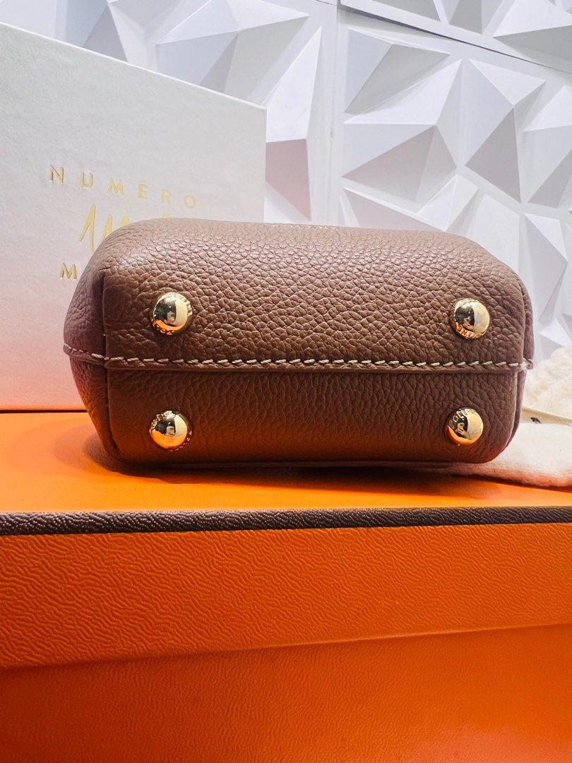 polene micro tan , Luxury, Bags & Wallets on Carousell