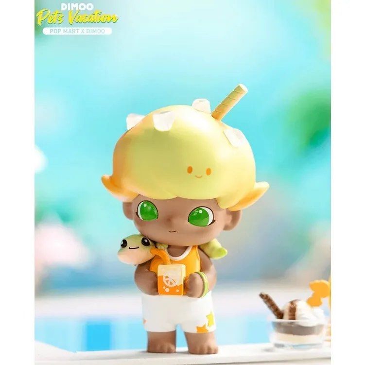 POPMART Dimoo Summer Lemon Tea, Hobbies & Toys, Toys & Games on Carousell