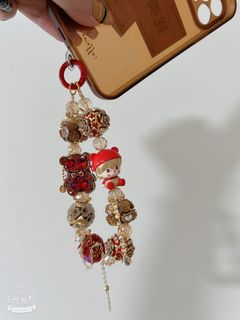 Popmart key chain/ handphone strap chain, Hobbies & Toys, Stationery ...