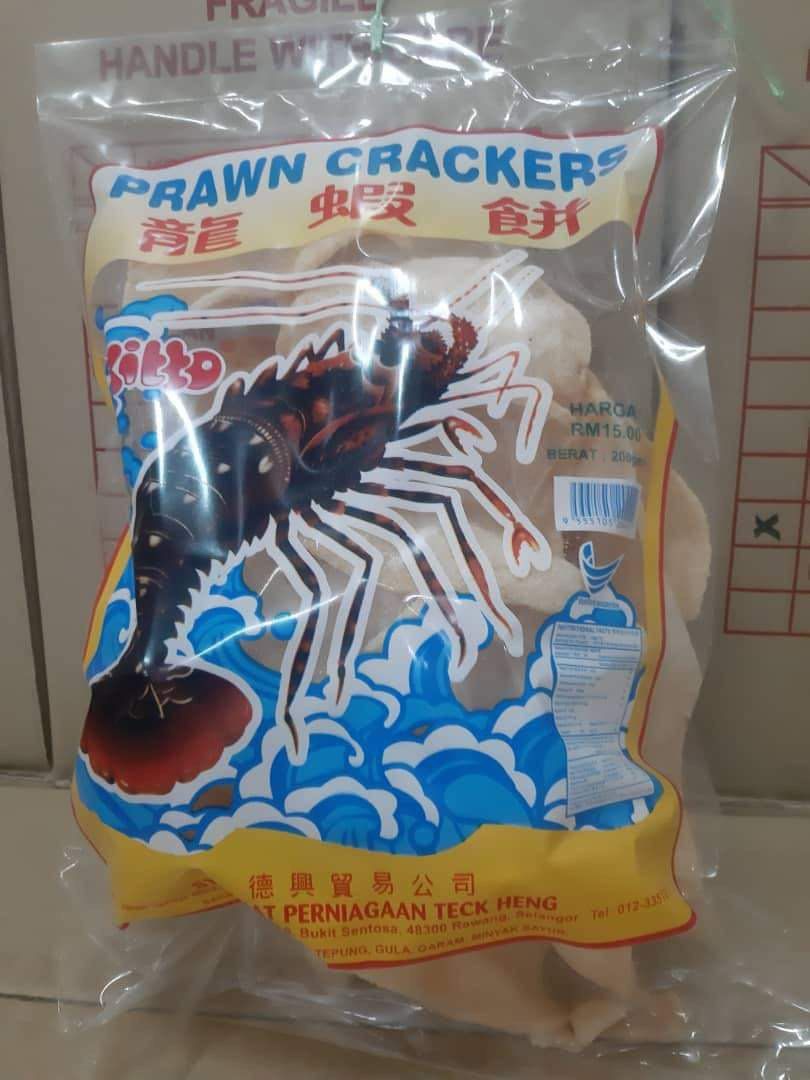Prawn cracker , Pumpkin cracker , lobster cracker, Food & Drinks, Local ...