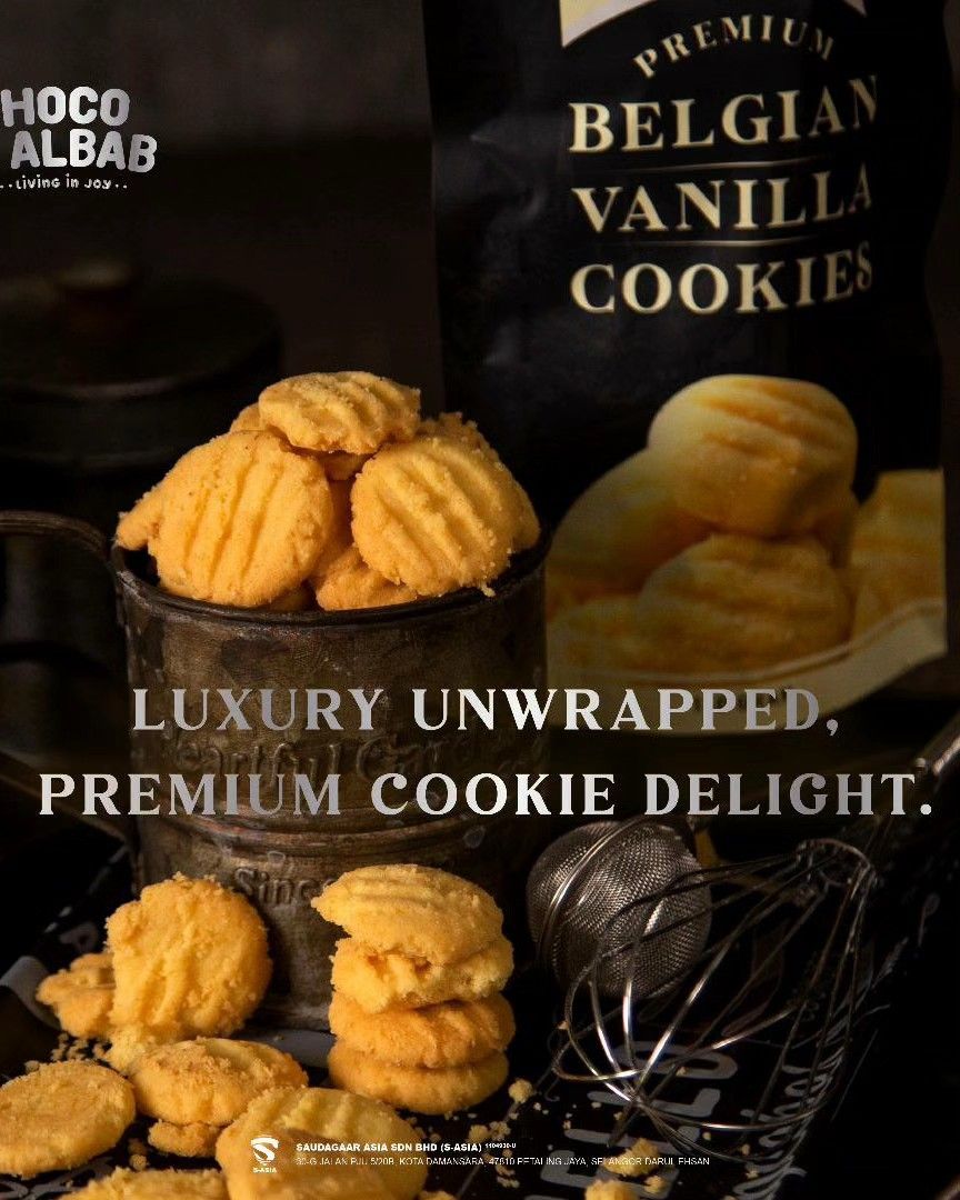 Premium Belgian Cookies, Food & Drinks, Homemade Bakes on Carousell