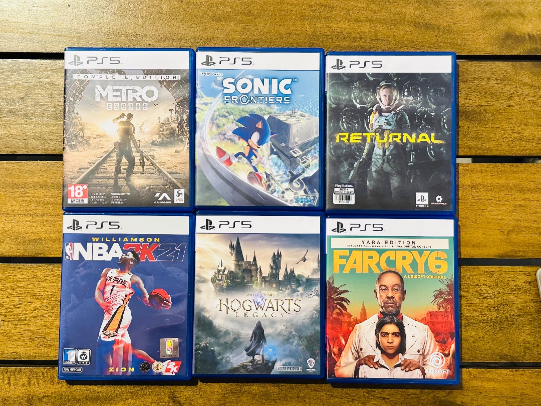 PS5 Games, Video Gaming, Video Games, PlayStation on Carousell