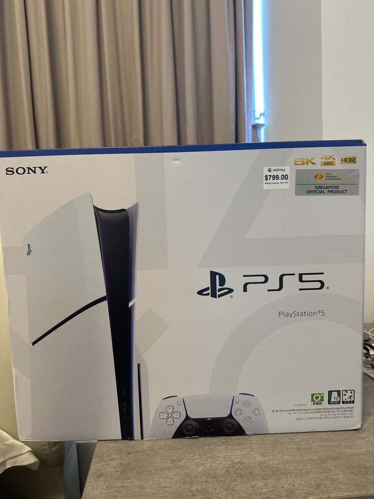 PS5 Slim Disc Edition, Video Gaming, Video Game Consoles, PlayStation ...