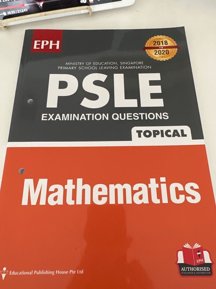 PSLE MATH 2018-2020 topical, Hobbies & Toys, Books & Magazines ...