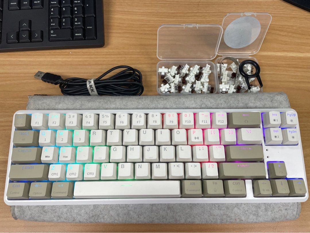 Rakk Pluma 68 Keys 65% Mechanical Keyboard, Computers & Tech, Parts ...