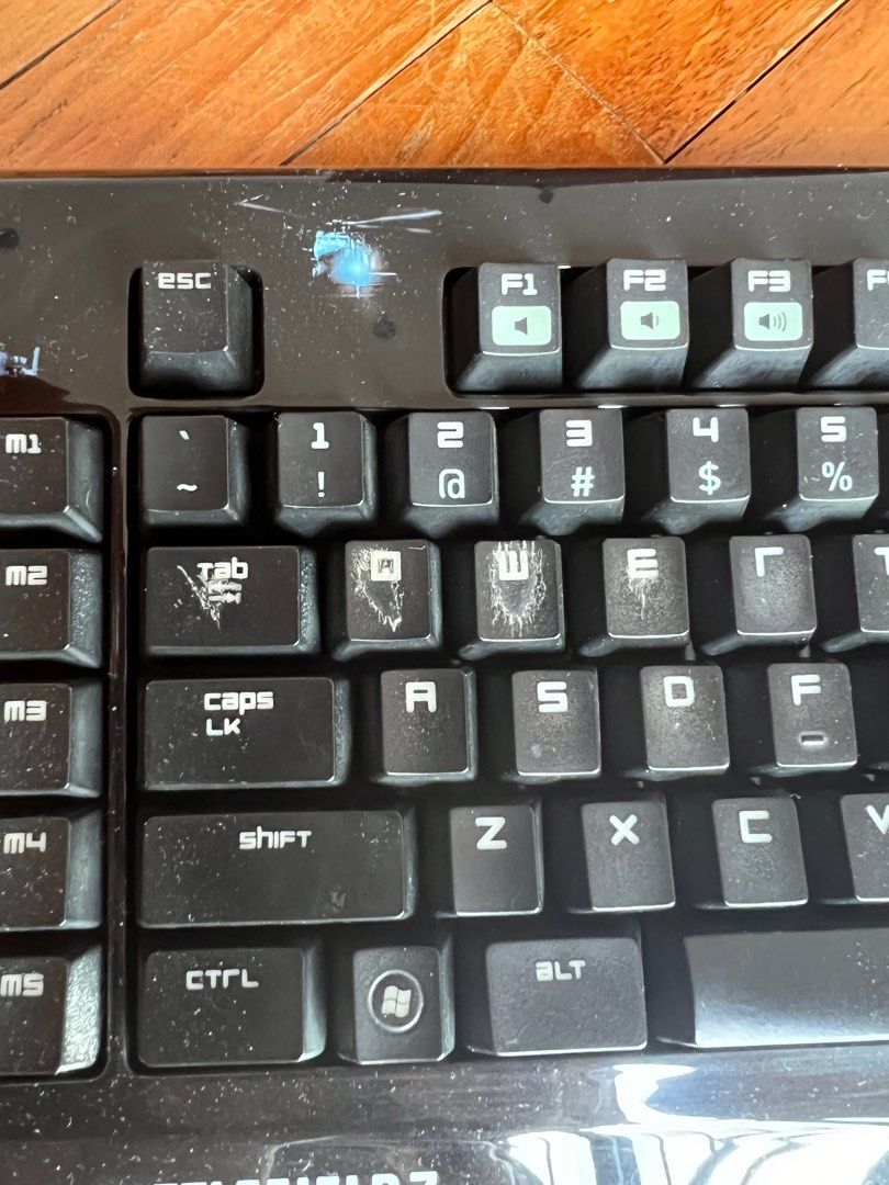 Razer BlackWidow Ultimate Battlefield 3 Orange LED Mechanical Keyboard ...