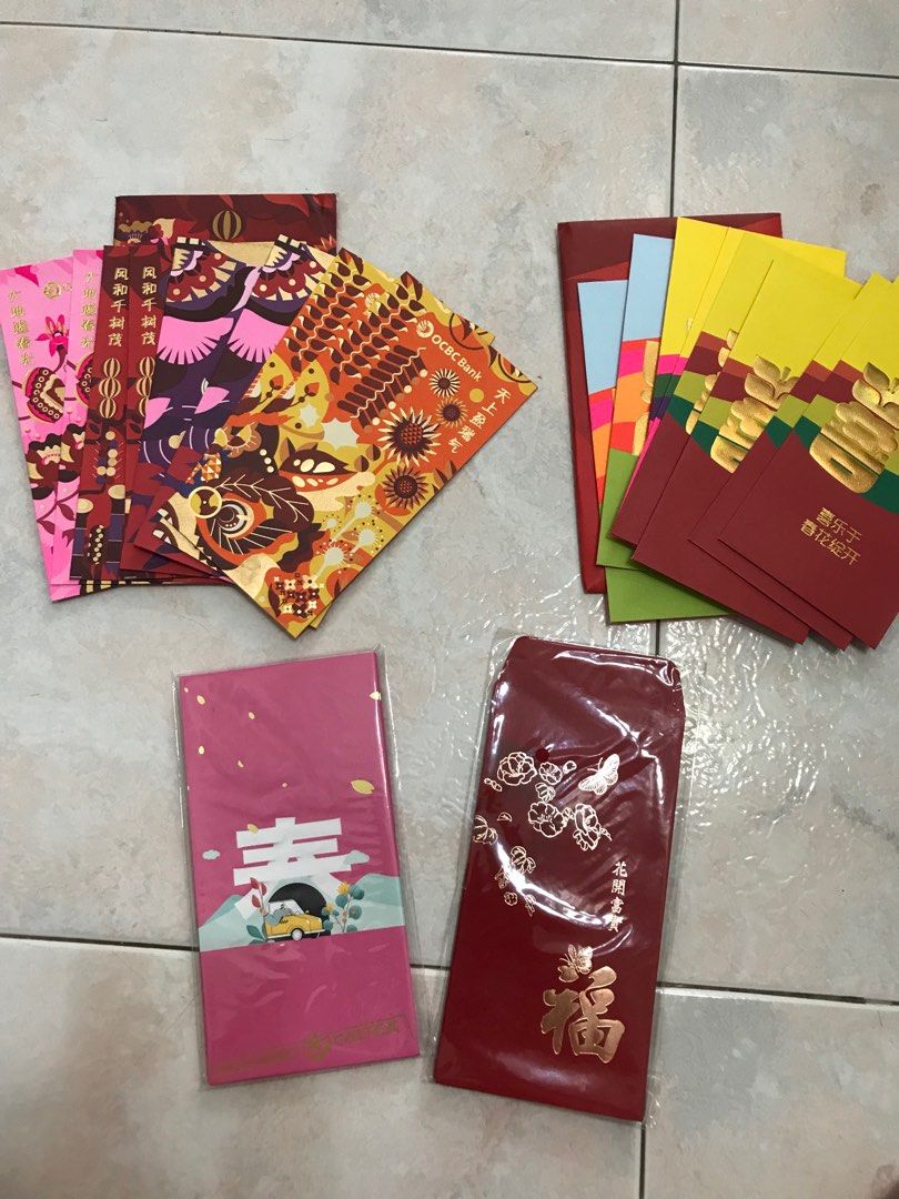 CNY Red Packets (ocbc, caltex, Maybank etc), Hobbies & Toys, Stationery ...