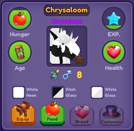 [Roblox - Dragon Adventures] Chrysaloom (Themed), Video Gaming, Gaming ...