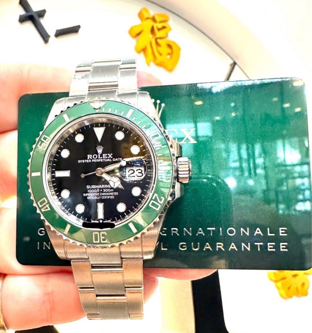 Rolex 126610lv submariner date Starbucks MK1, Luxury, Watches on Carousell