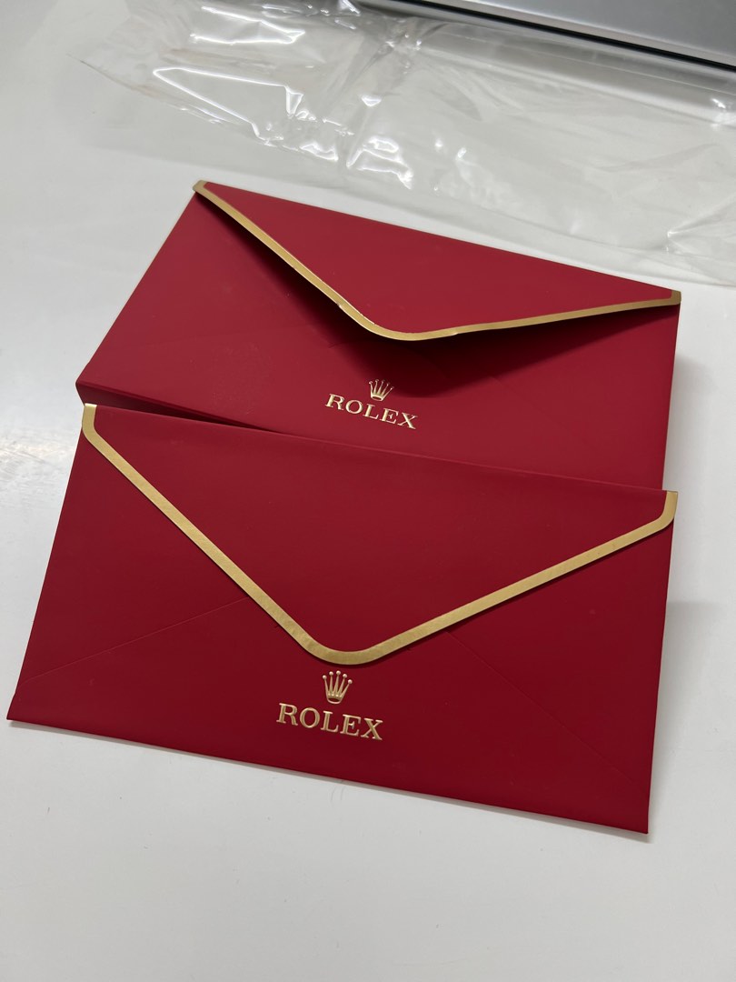 Rolex CNY Ang pow red packet, Hobbies & Toys, Stationery & Craft, Craft ...