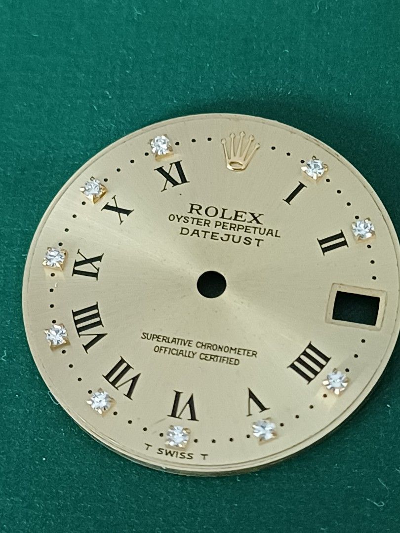 ROLEX ORIGINAL DIAMONDS DIAL, Luxury, Watches on Carousell