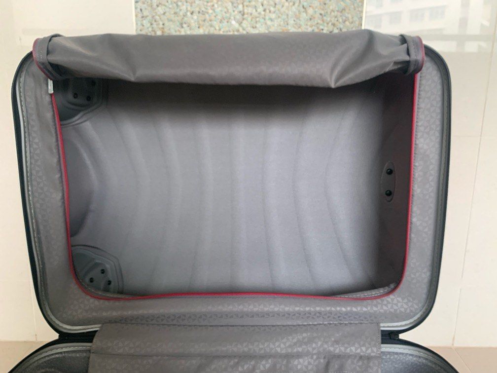 Samsonite Carbon Fiber Red TSA 007 2kg Ultra Light 4 Wheel Luggage ...