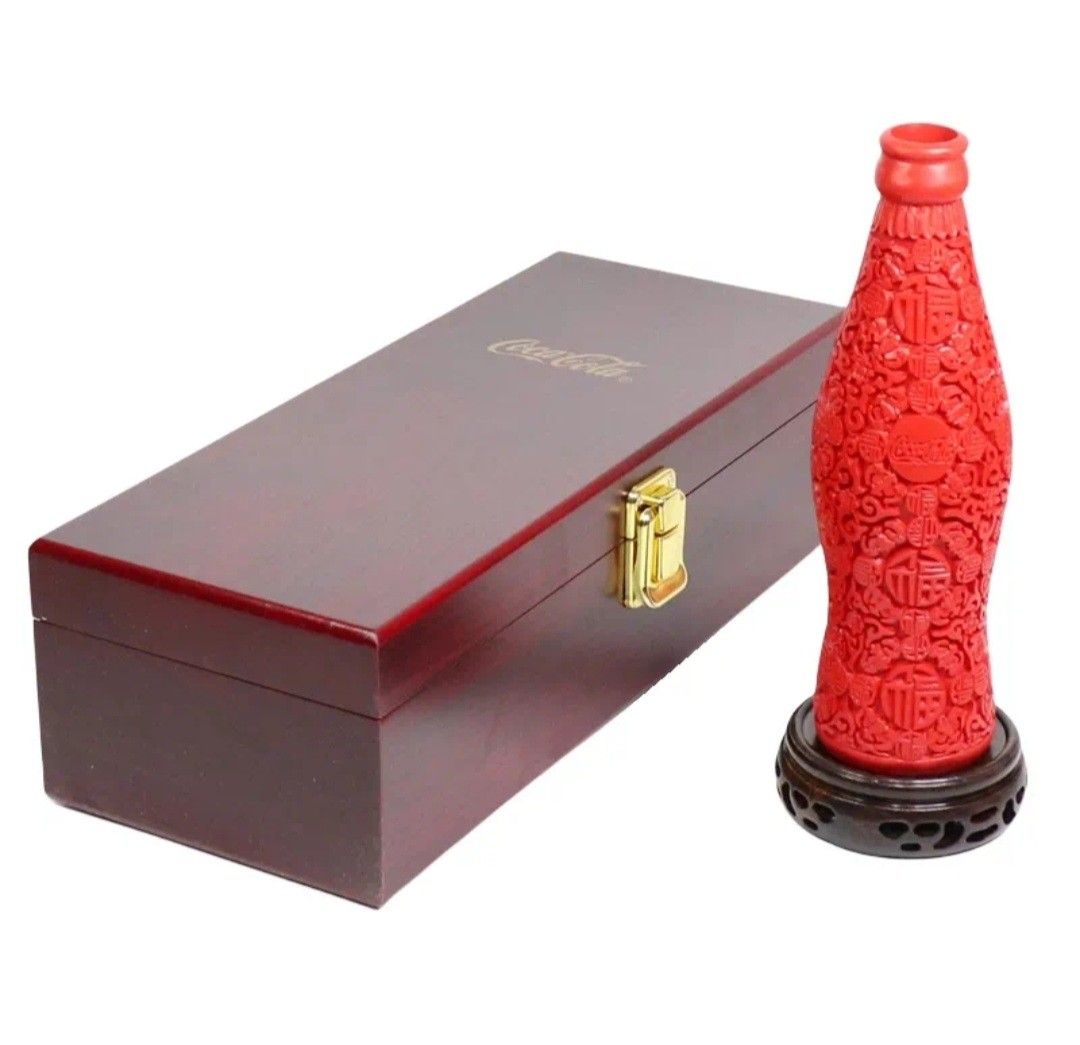 Scarce Rare Unique Coca Cola Bottle with Chinese Auspicious Blessing ...