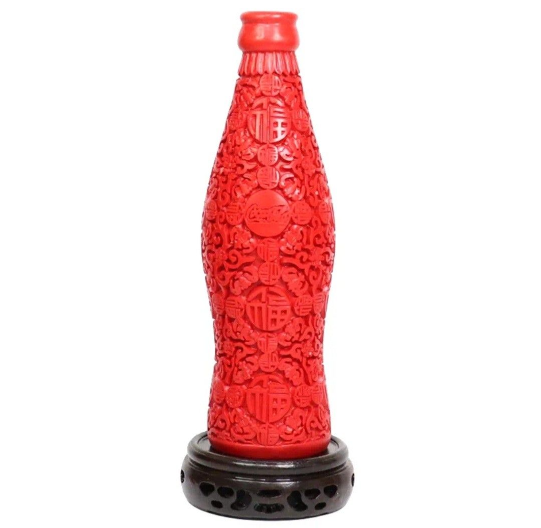 Scarce Rare Unique Coca Cola Bottle with Chinese Auspicious Blessing ...