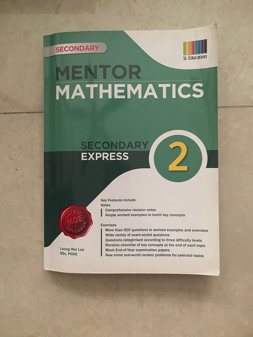 Sec2 Math Mentor, Hobbies & Toys, Books & Magazines, Assessment Books ...