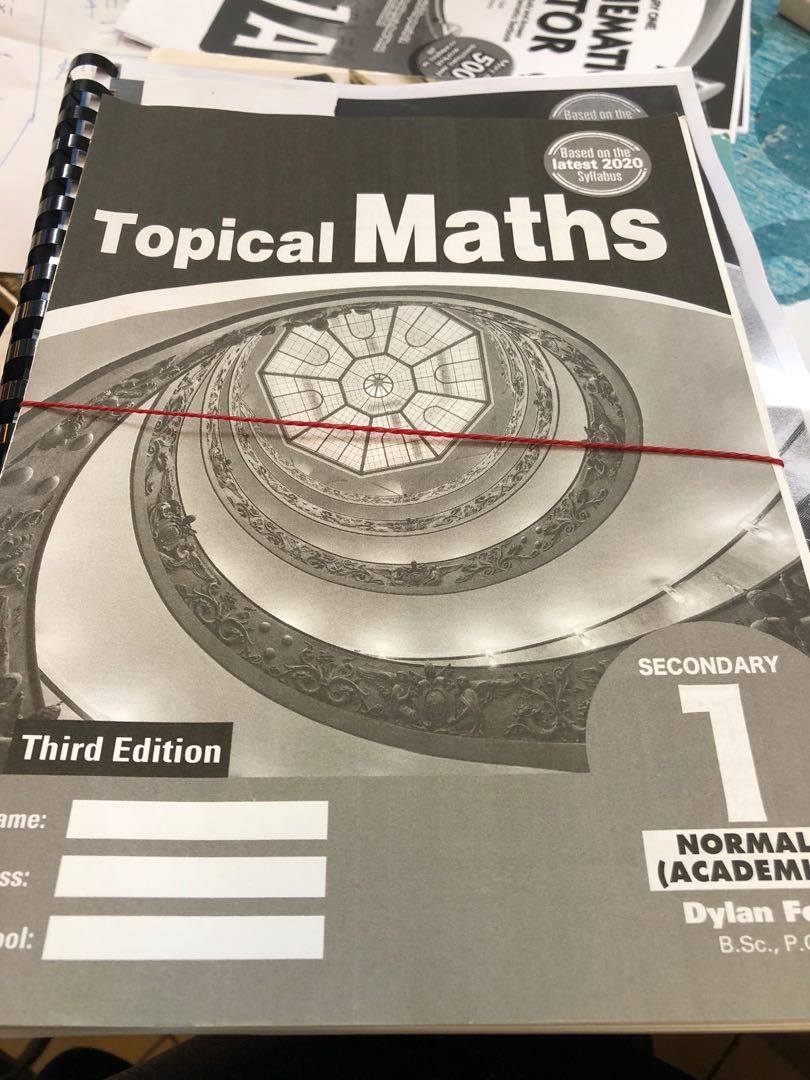 Sec 1 Normal Academic Math, Everything Else on Carousell