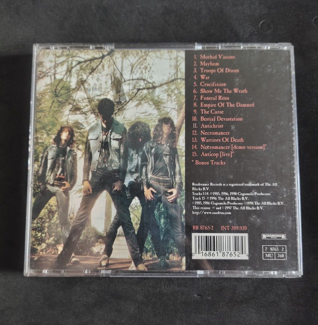 Sepultura - Morbid Vision / Beastial Devastation, Hobbies & Toys, Music & Media, CDs & DVDs on ...