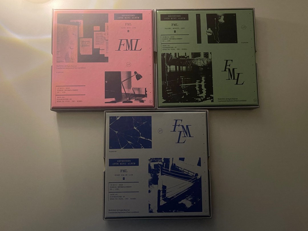 Seventeen FML album set, Hobbies & Toys, Memorabilia & Collectibles, K ...