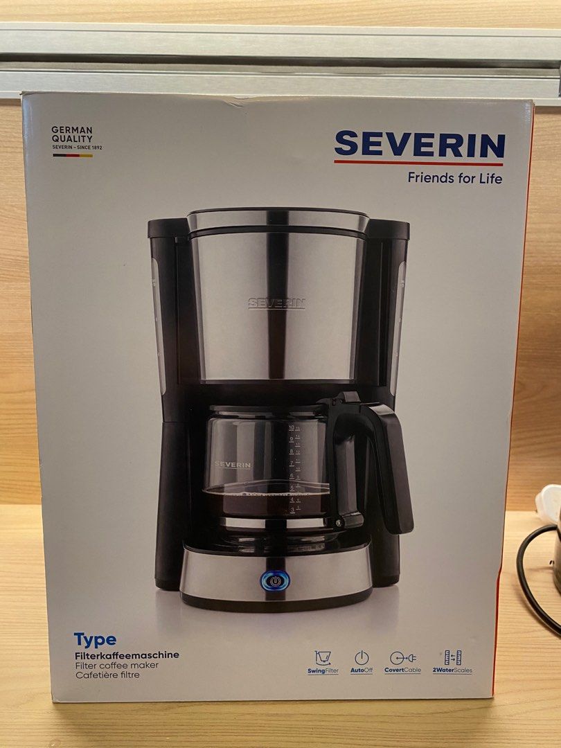 Severin Coffee Maker KA4822, TV & Home Appliances, Kitchen Appliances ...