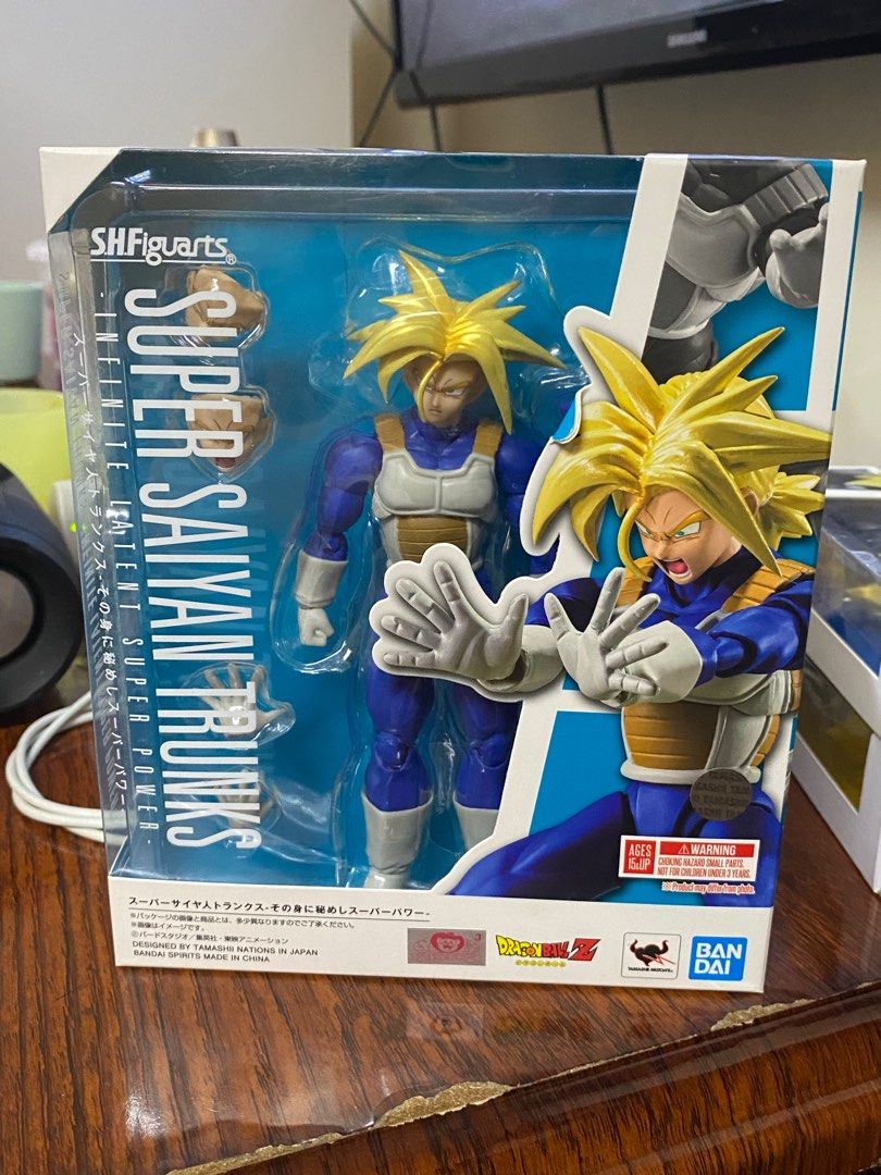 SH Figuarts DragonBall SS Trunks Infinite Latent Super Power Figure ...