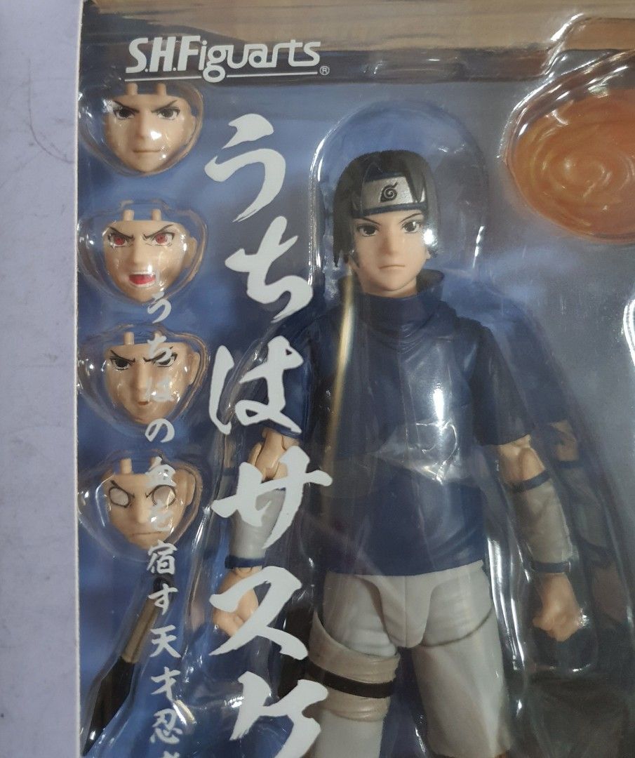 SHF SH Figuarts Naruto Young Sasuke Uchiha Fire Chidori Giant Shuriken ...