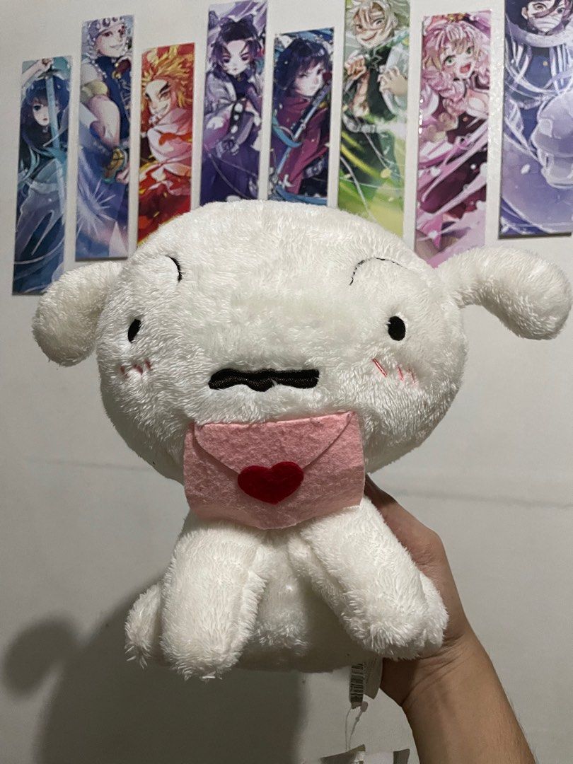 Shiro (Shin Chan Dog Plush), Hobbies & Toys, Toys & Games on Carousell