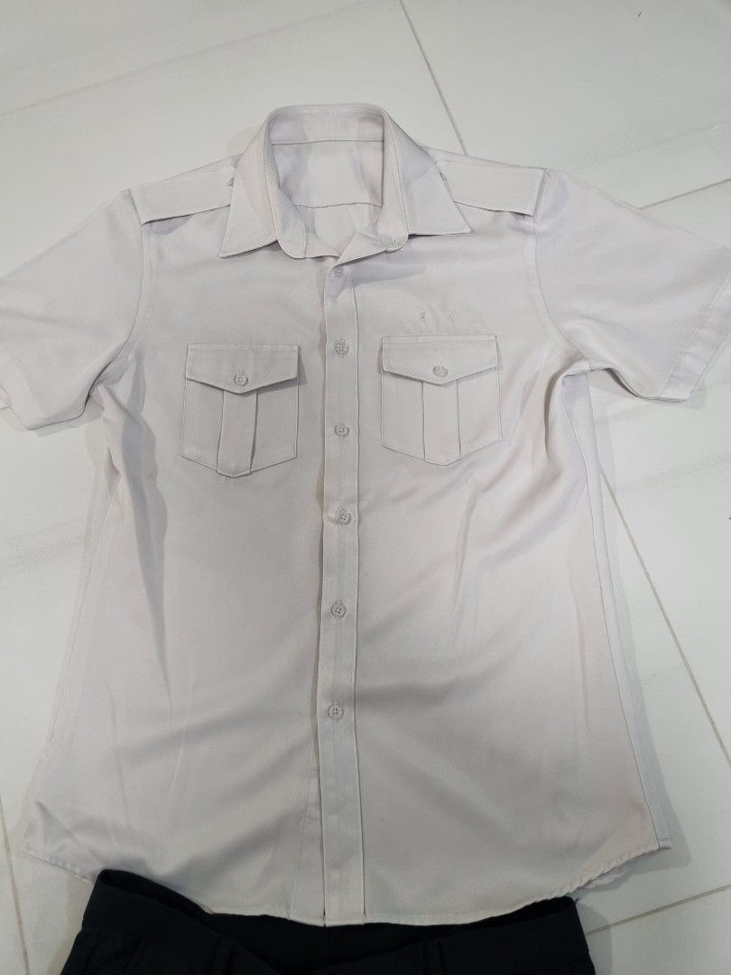 SIA Pilot Uniform, Men's Fashion, Tops & Sets, Sets & Coordinates on ...