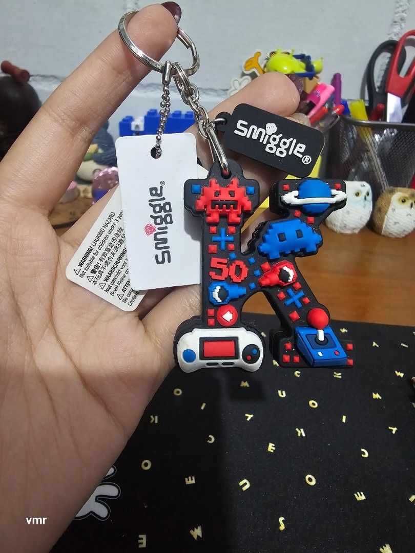 Smiggle Alphabet Key ring, Hobbies & Toys, Memorabilia & Collectibles ...