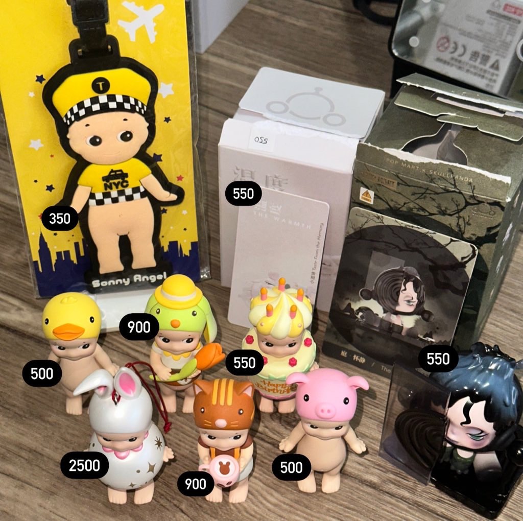sonny angel + skullpanda set, Hobbies & Toys, Toys & Games on Carousell