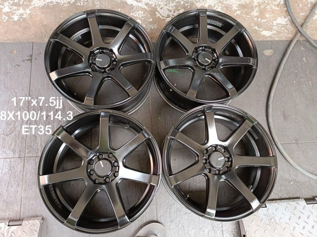 SPORT Rim ENKEI 17" MYVI ATIVA ALZA SAGA VIOS CITY YARIS PERSONA VVT ...