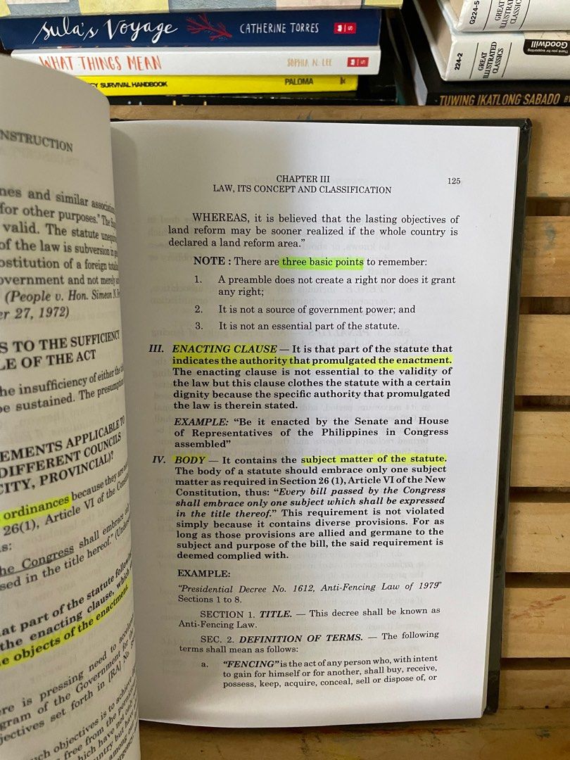 Statutory Construction by Rolando Suarez, Hobbies & Toys, Books ...