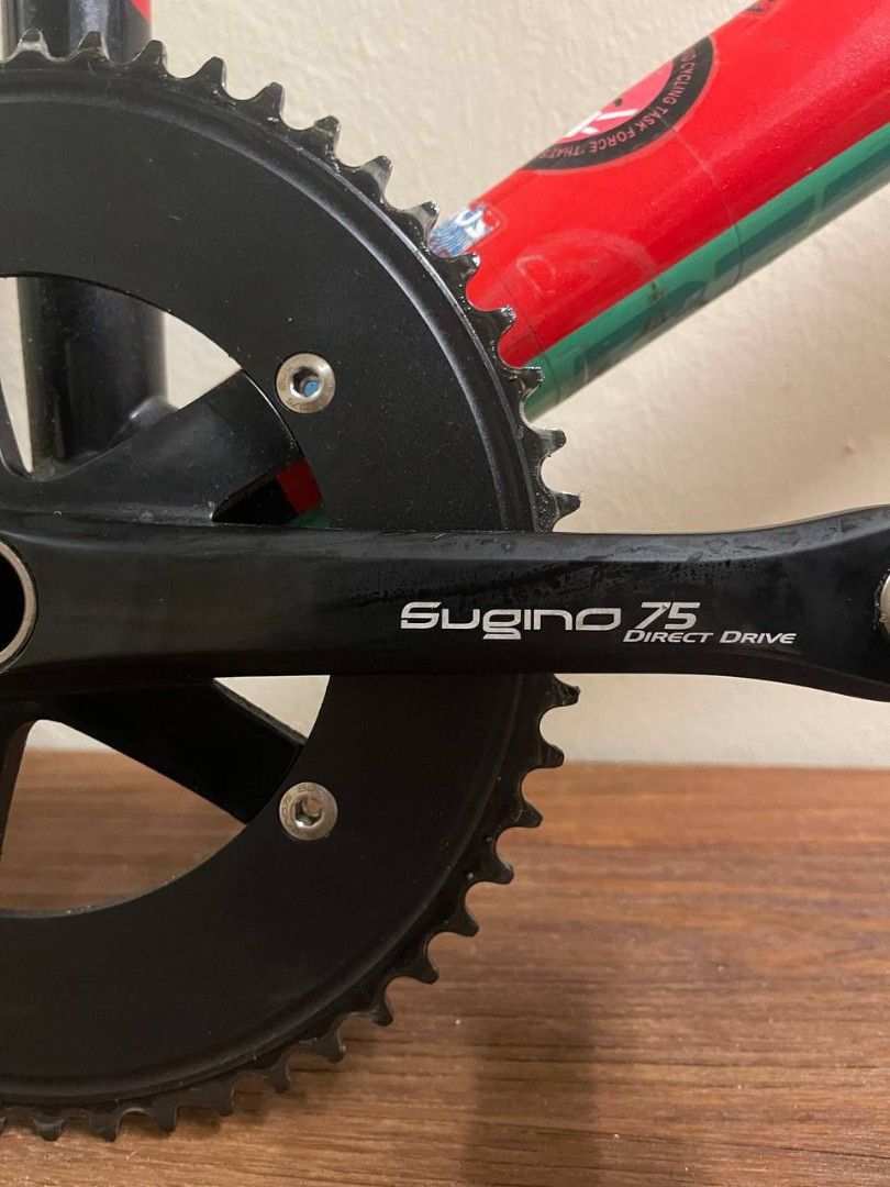 sugino 75 direct drive track crankset, Sports Equipment, Bicycles ...