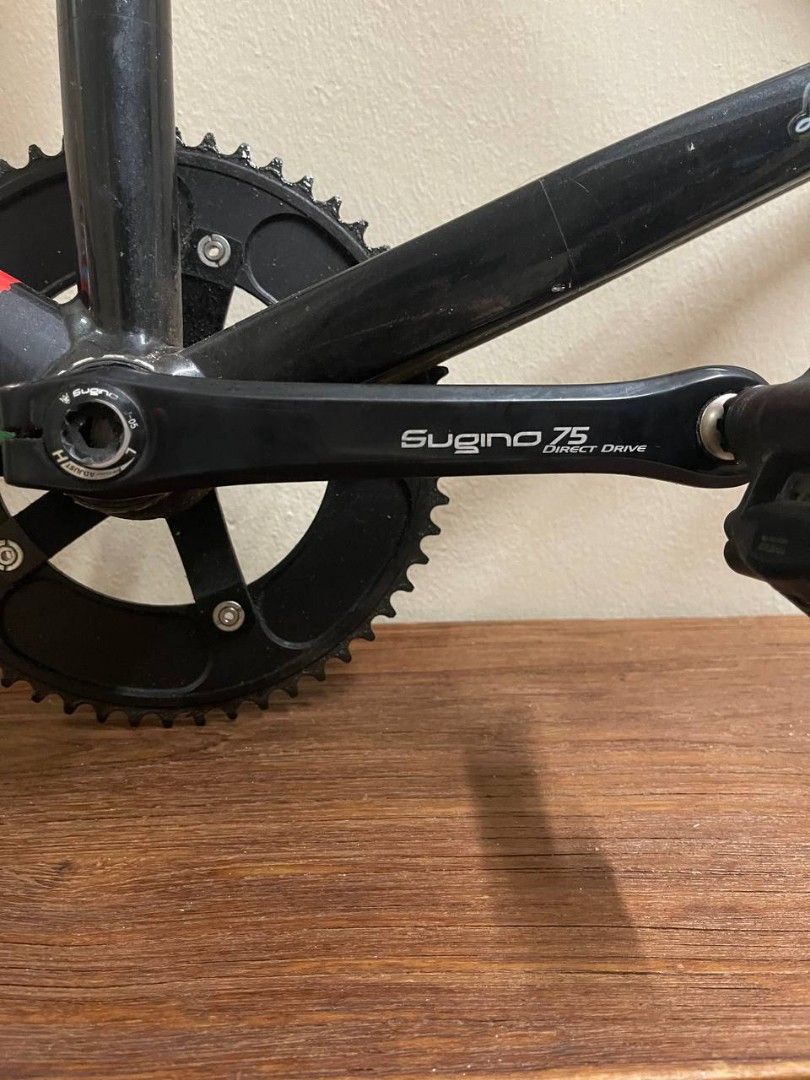 sugino 75 direct drive track crankset, Sports Equipment, Bicycles ...