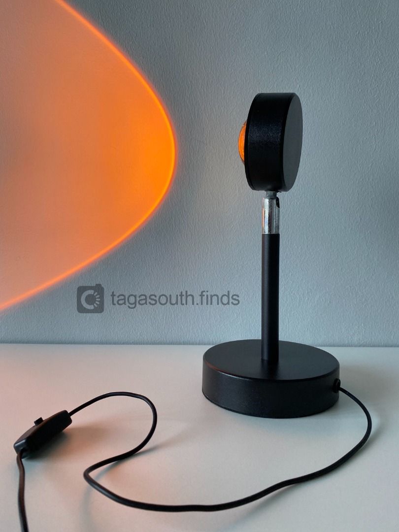 Sunset LED Projection Table Lamp, Furniture & Home Living, Lighting ...