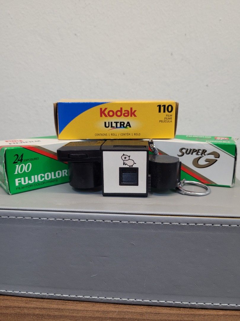 Superheadz Ikimono 110 Film Camera Keychain, Photography, Cameras on ...