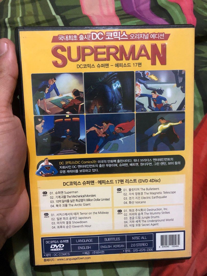 Superman animated series dvd pack, Hobbies & Toys, Music & Media, CDs ...