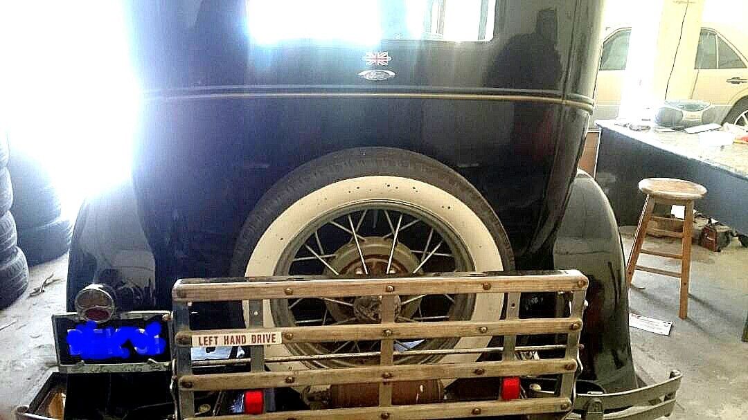 Super-vintage BIG Ford Model A (tudor) circa 1931 + free classic Jaguar ...