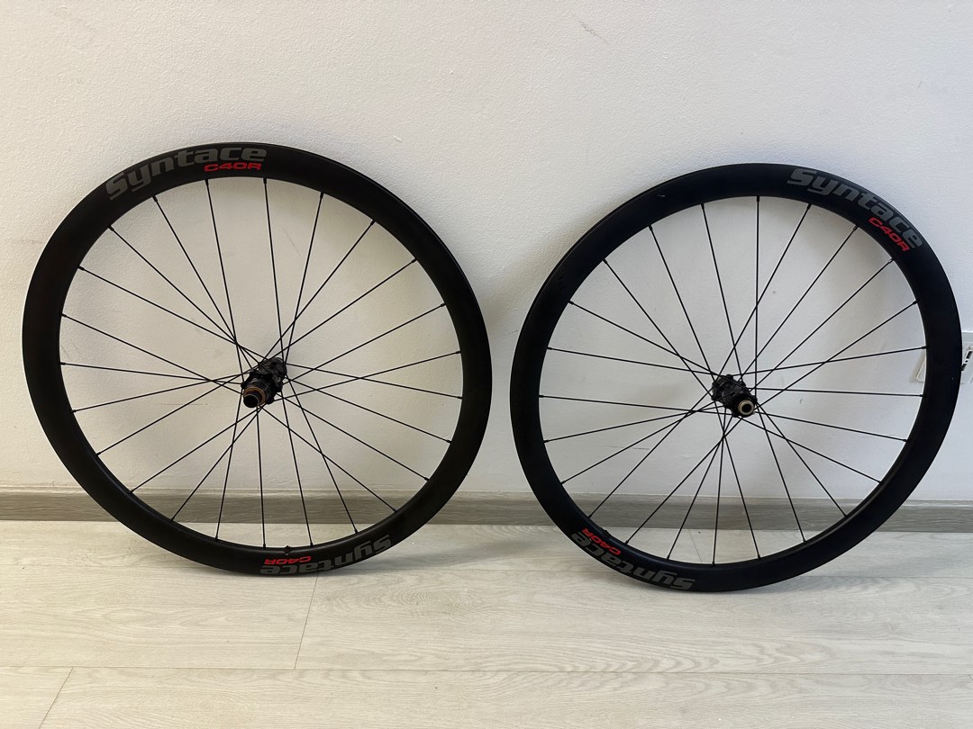 Syntace C40R Disc Carbon Wheelset, Sports Equipment, Bicycles & Parts ...