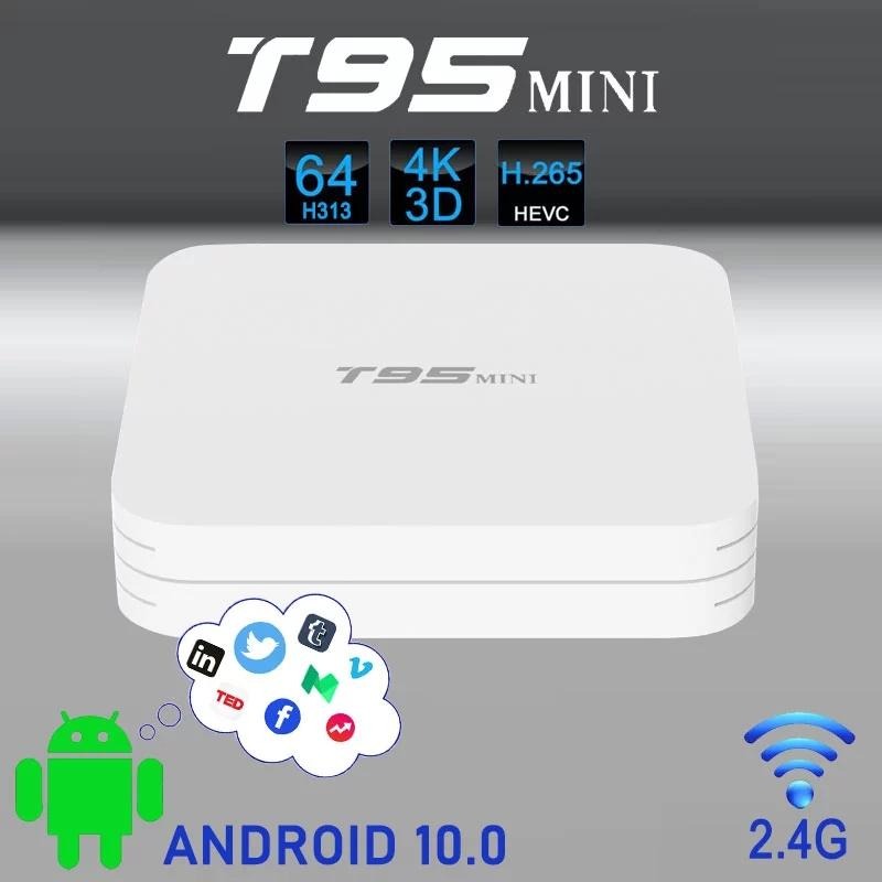 T95 mini 4K HD Android Box 10 Smart TV Box, TV & Home Appliances, TV ...